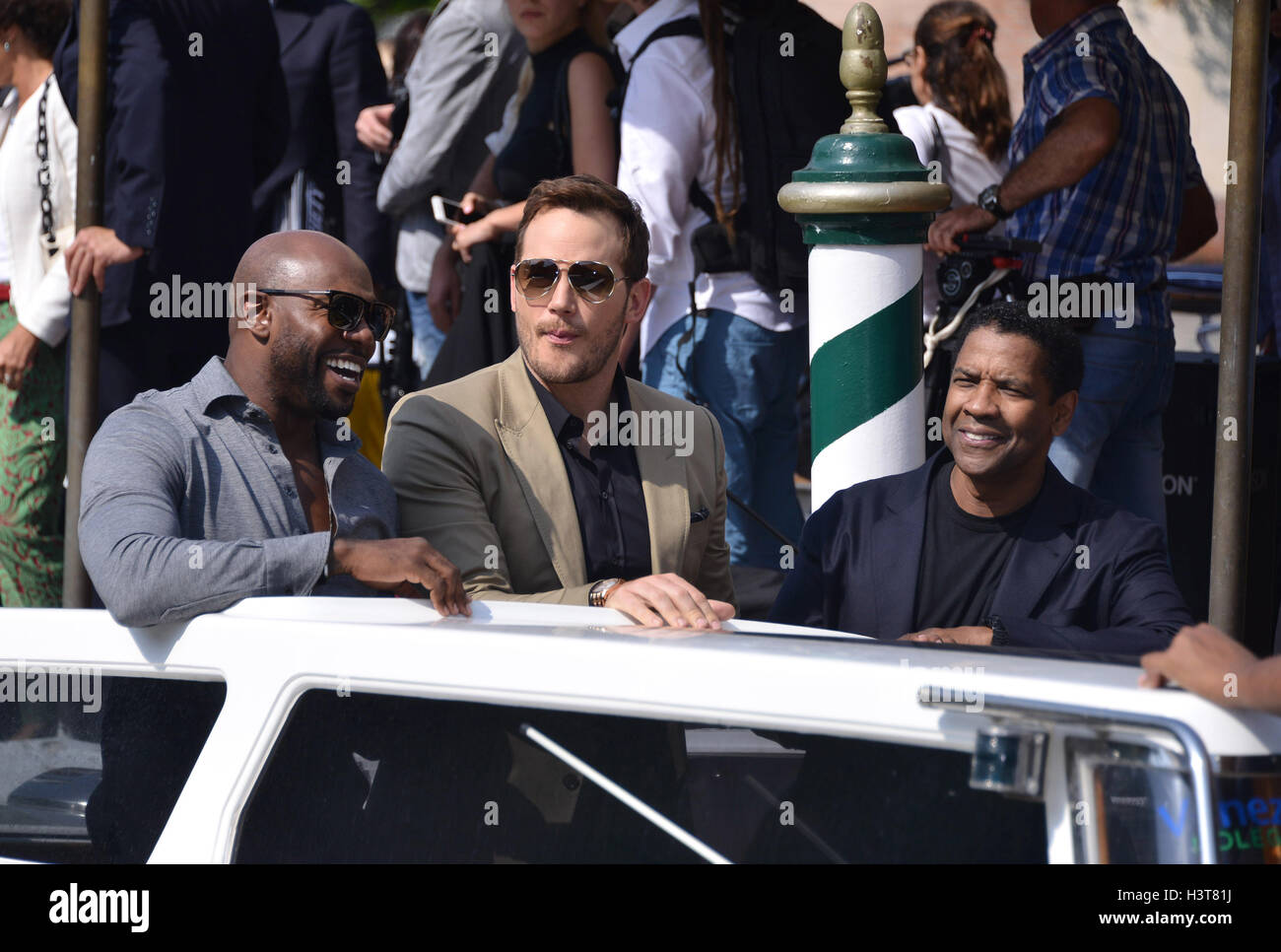 73rd Venice Film Festival - Celebrity Sightings Featuring: Denzel ...