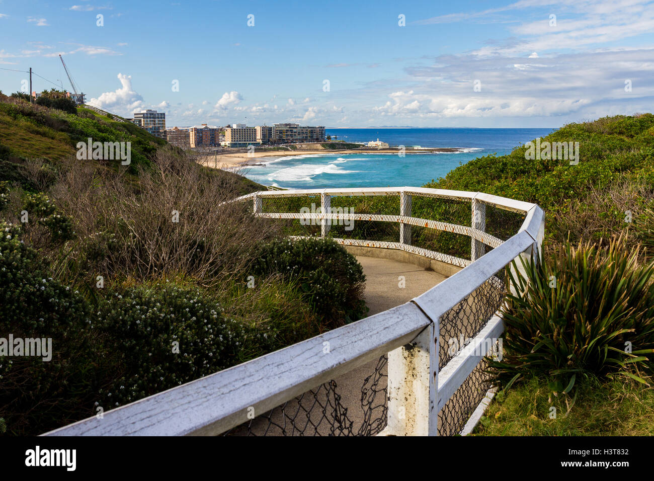 City view from Newcastle, NSW Australia Stock Photo - Alamy
