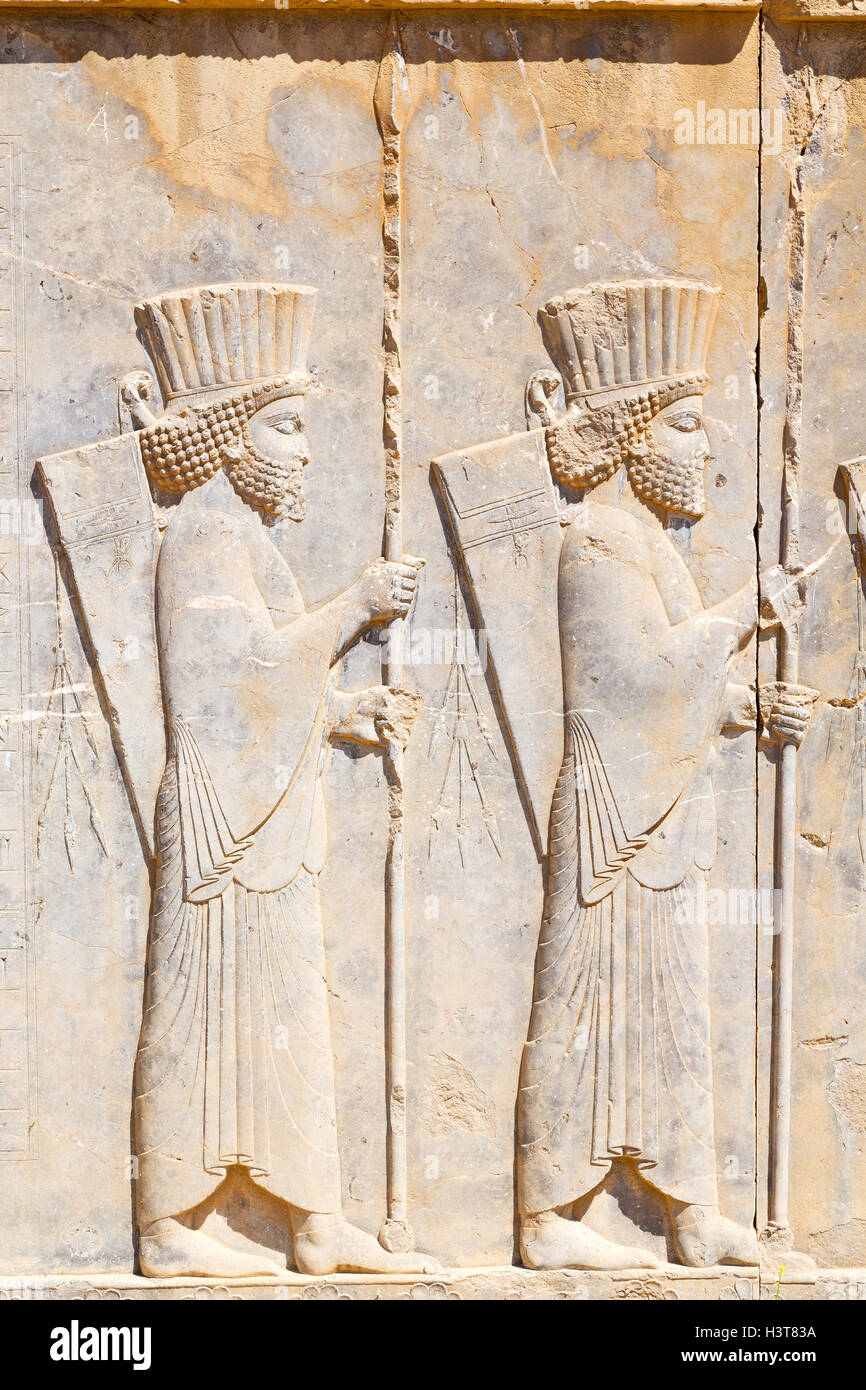 in iran persepolis the old ruins historical destination monuments and ...