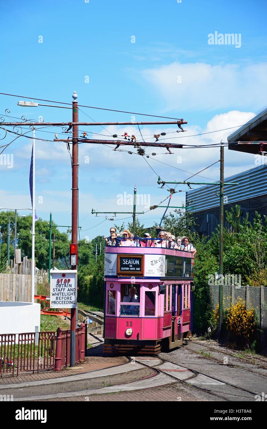 Pink tram hi-res stock photography and images - Alamy