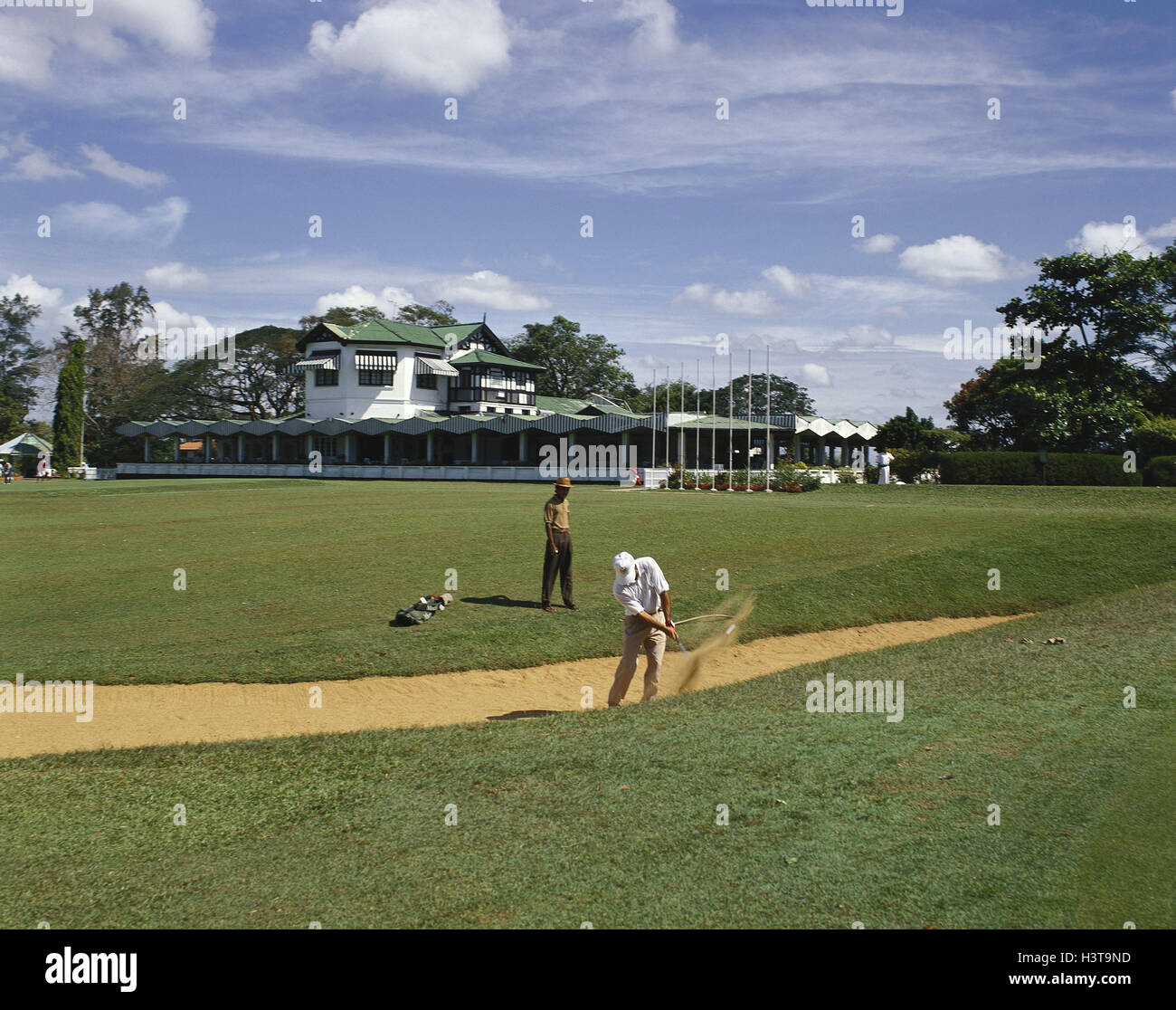 Sri Lanka, Colombo, golf course, Asia, South Asia, island state ...