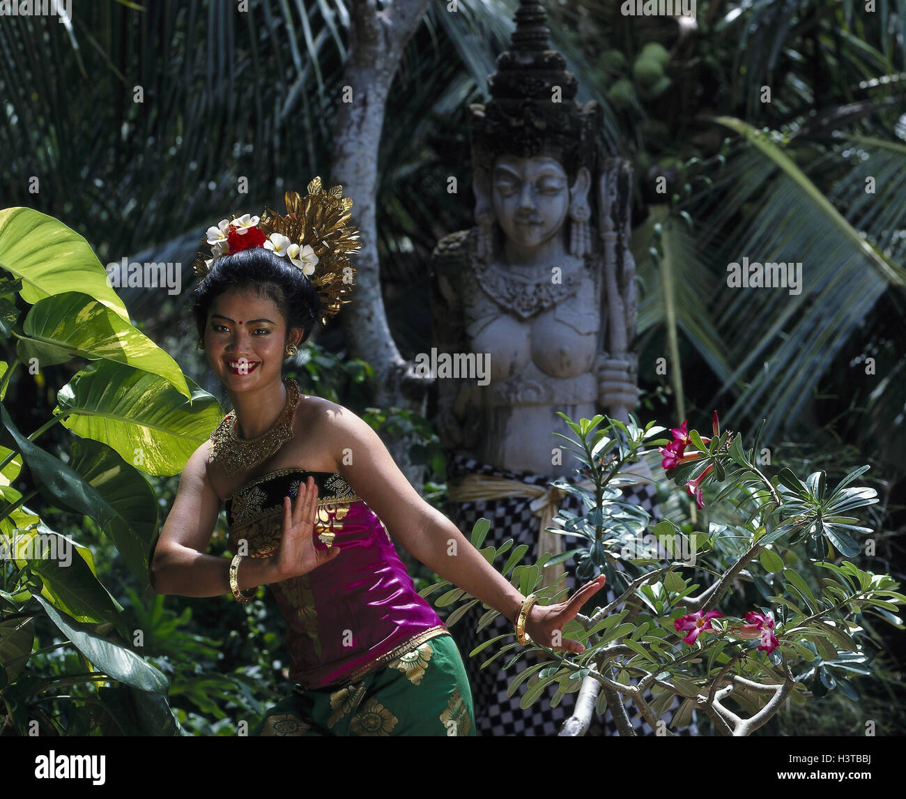 Indonesia, Bali, folklore, dancer, Balinesin, outside, dance, dance ...