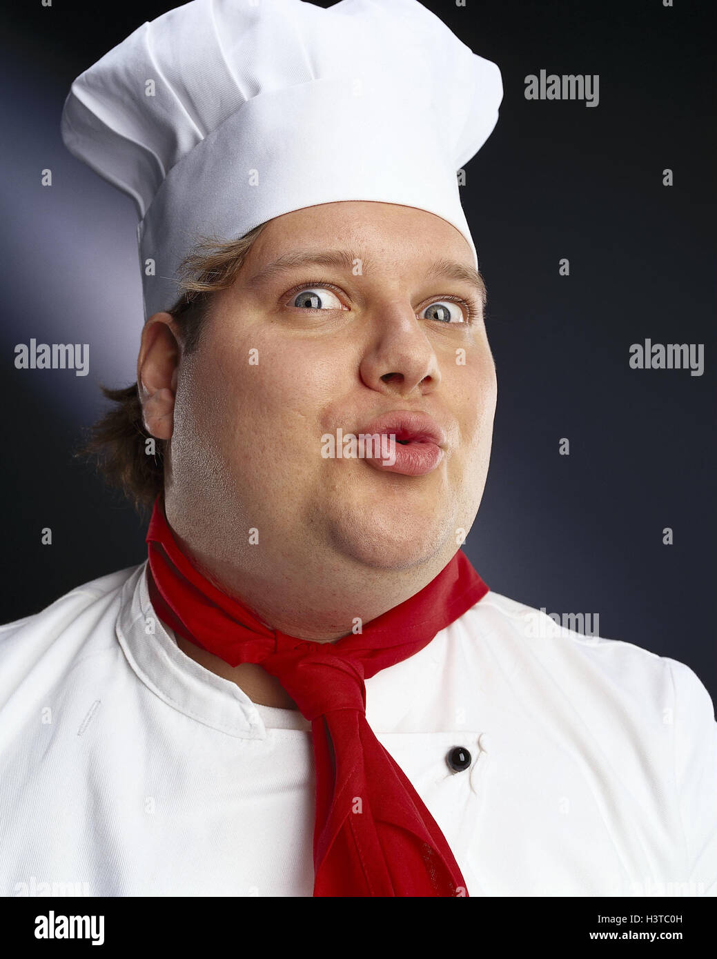 thick cook, facial play, portrait, mb 12 A8 Stock Photo - Alamy