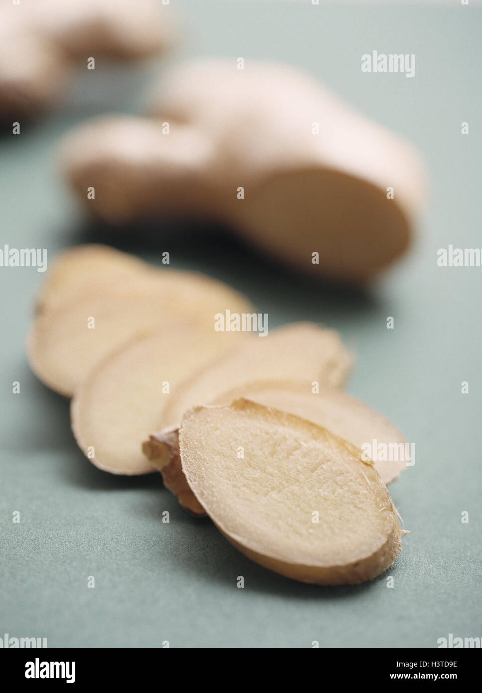 Ginger root, cut open, blur, Still life, product photography, gingers ...