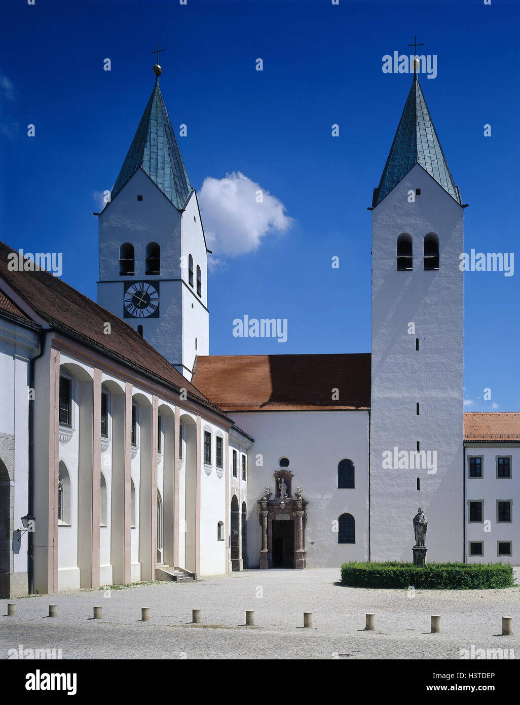 Germany, Upper Bavaria, Freising, cathedral, Bavaria, church, parish ...
