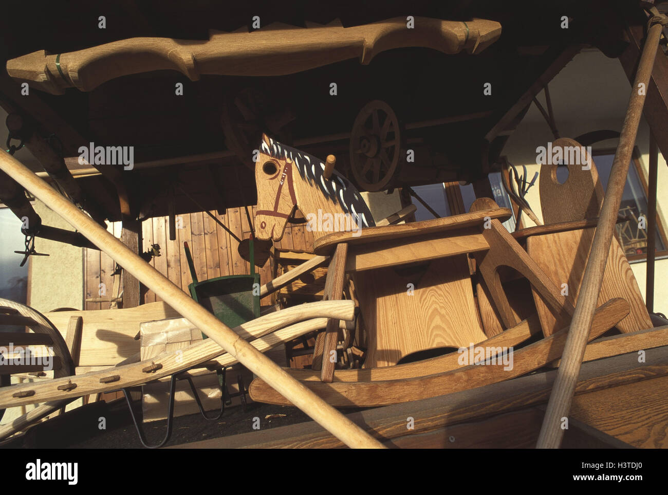 Germany, Baden-Wurttemberg, Black Forest, carpenter's workshop, sales ...