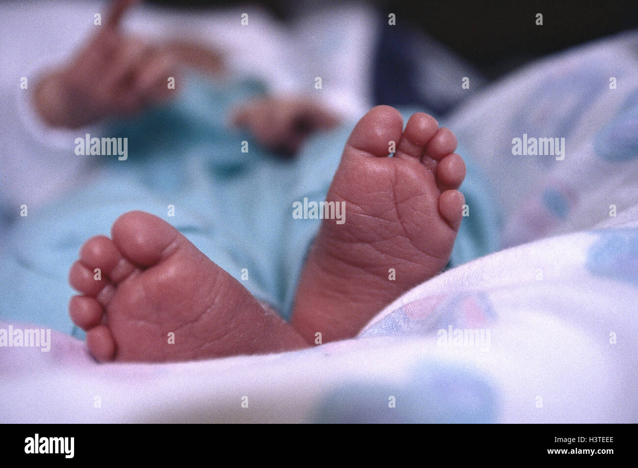 Newborn child, detail, soles, baby, infant Stock Photo - Alamy