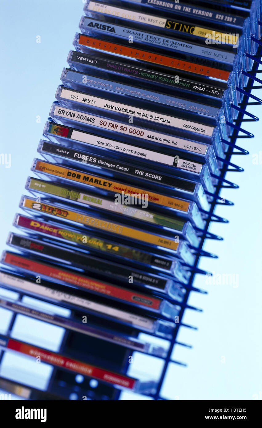Cd storage rack hi-res stock photography and images - Alamy