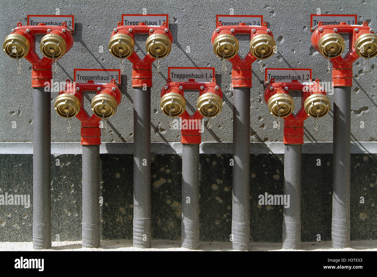 Fire fighting flexible tubing connections hi-res stock photography and ...