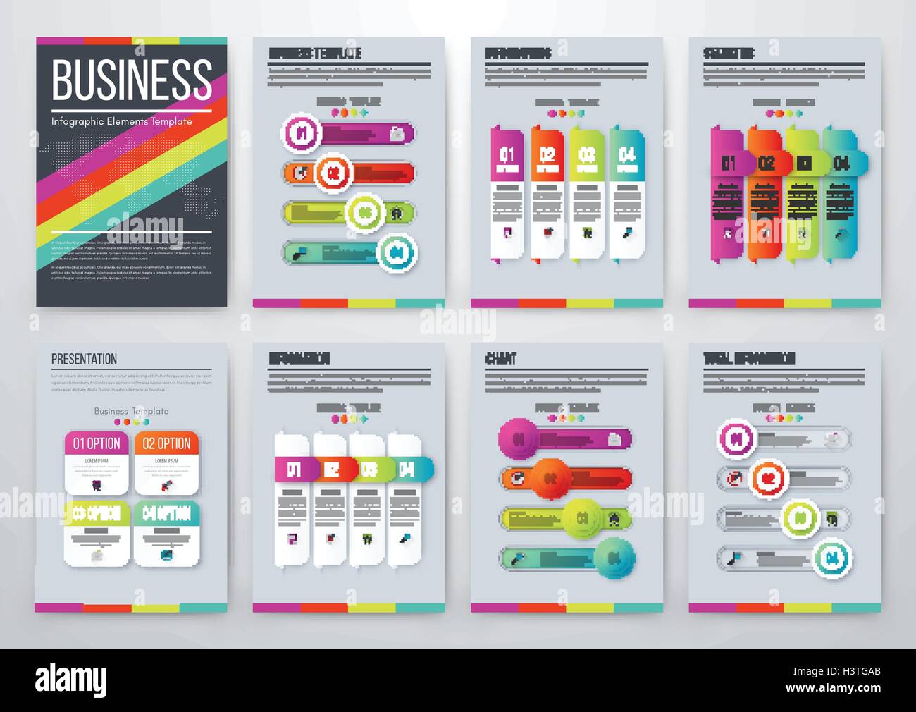 Modern infographic vector concept Stock Vector Image & Art - Alamy