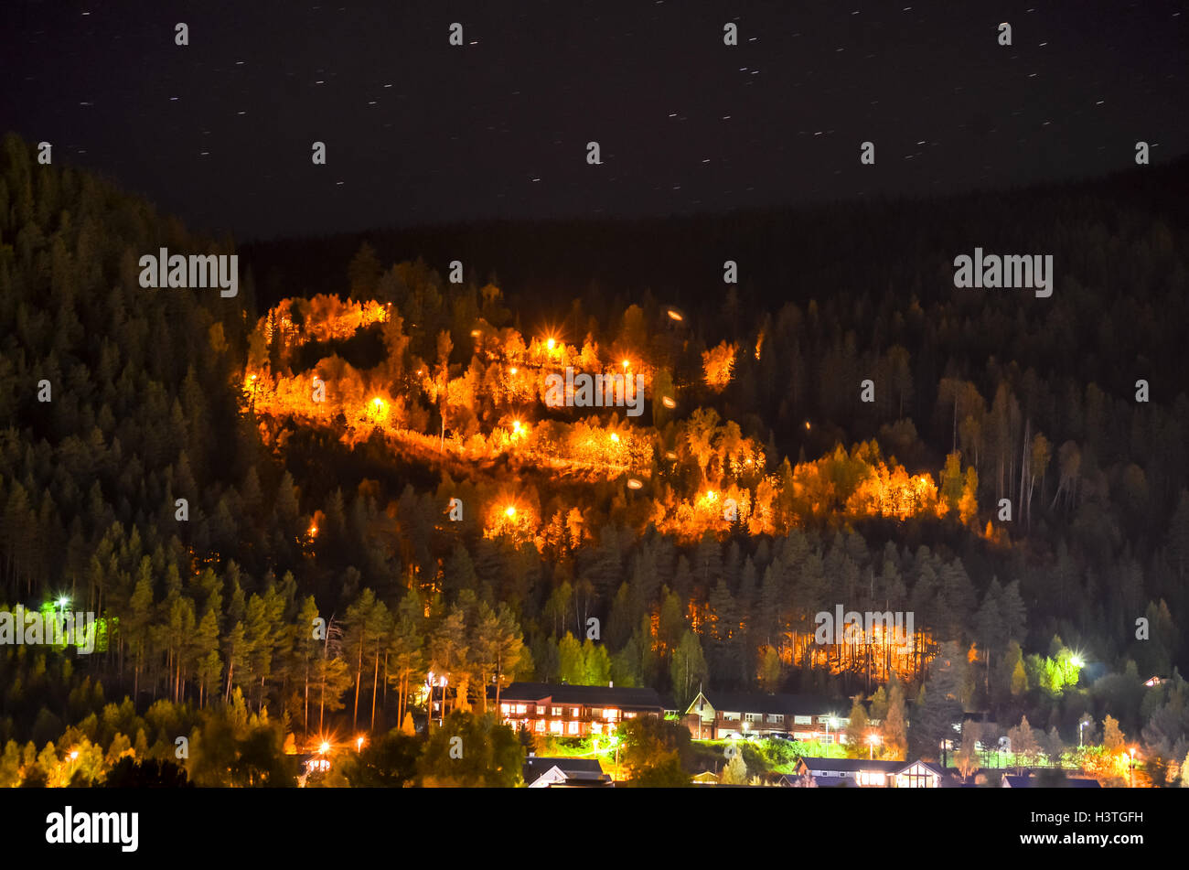 Illuminating trail hi-res stock photography and images - Alamy