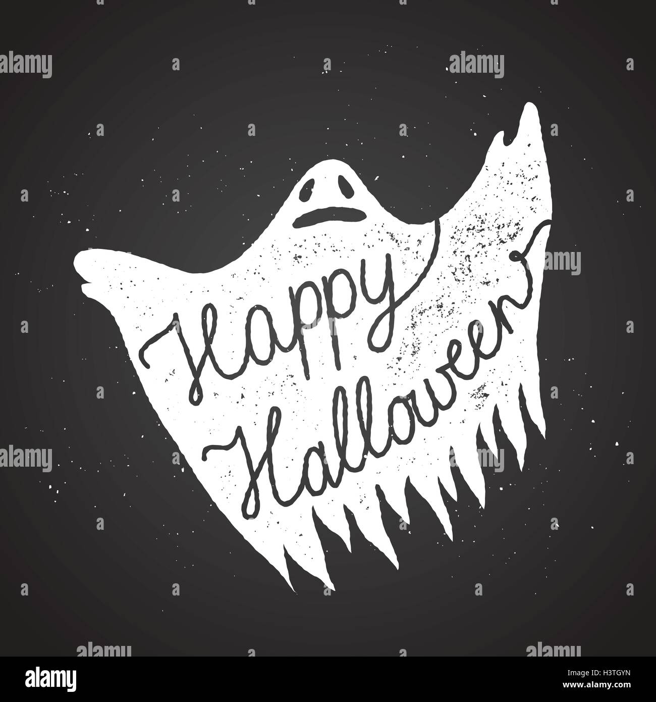 Halloween calligraphy label. vector set Stock Vector Image & Art - Alamy
