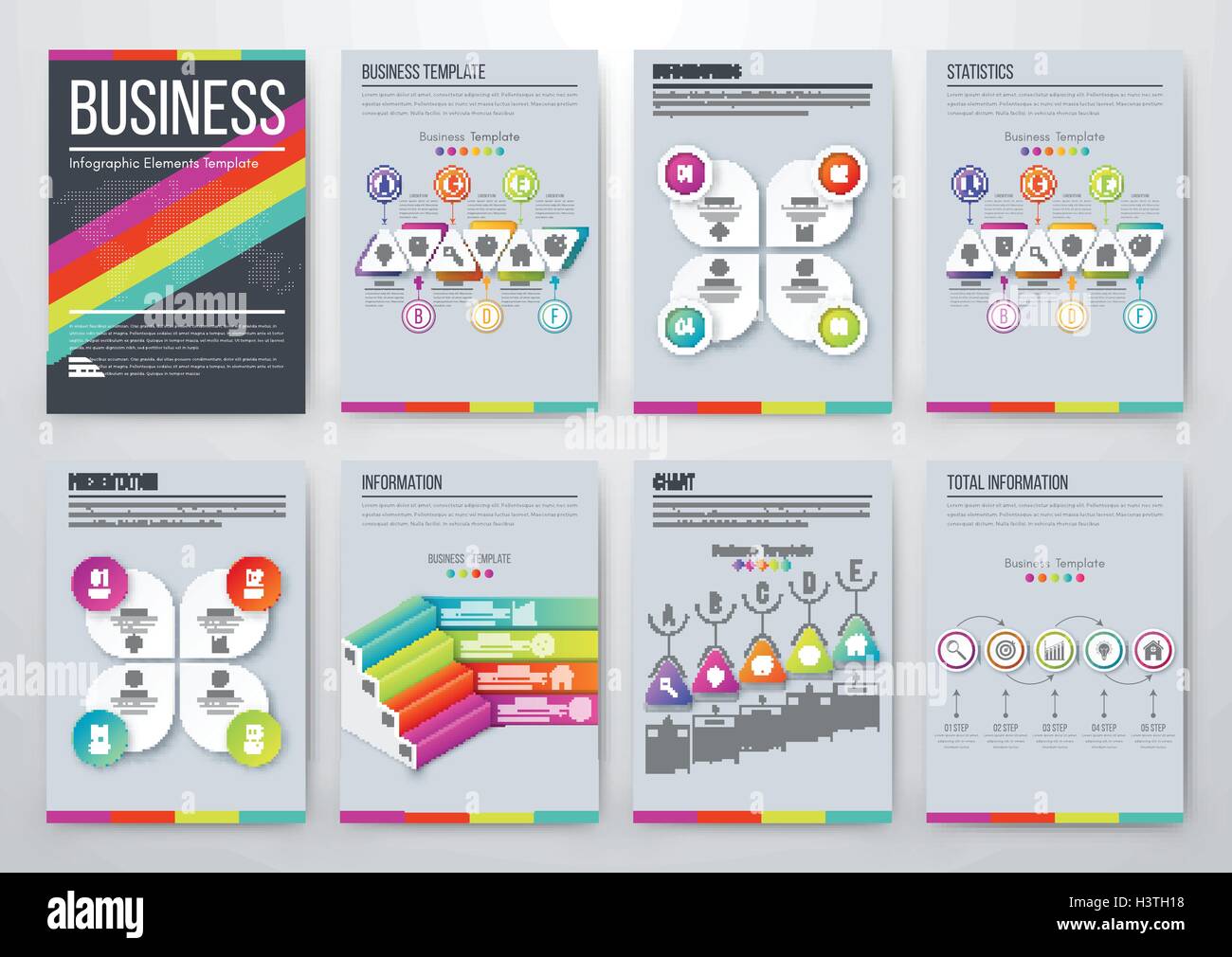 Modern infographic vector concept Stock Vector Image & Art - Alamy