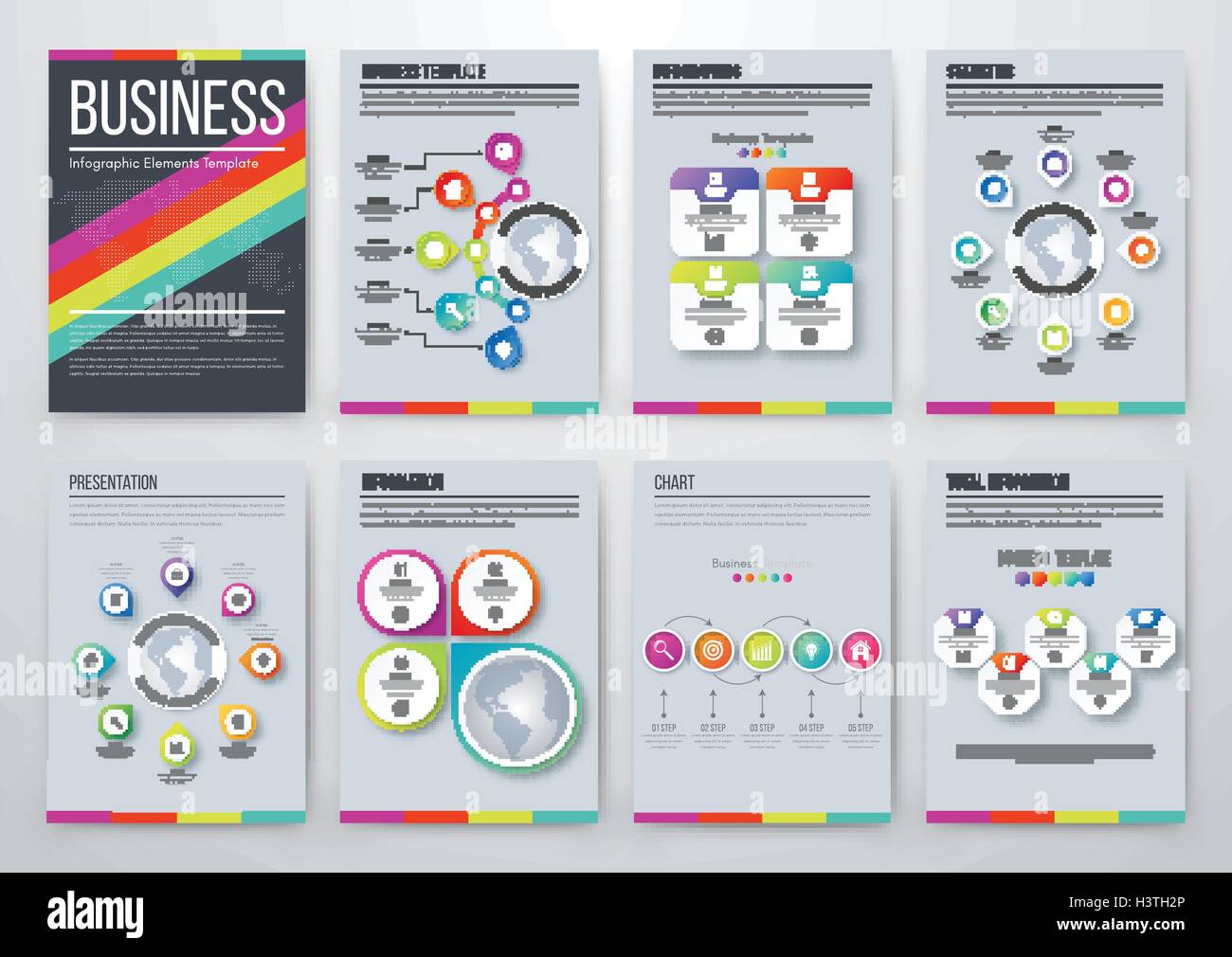 Modern infographic vector concept Stock Vector Image & Art - Alamy