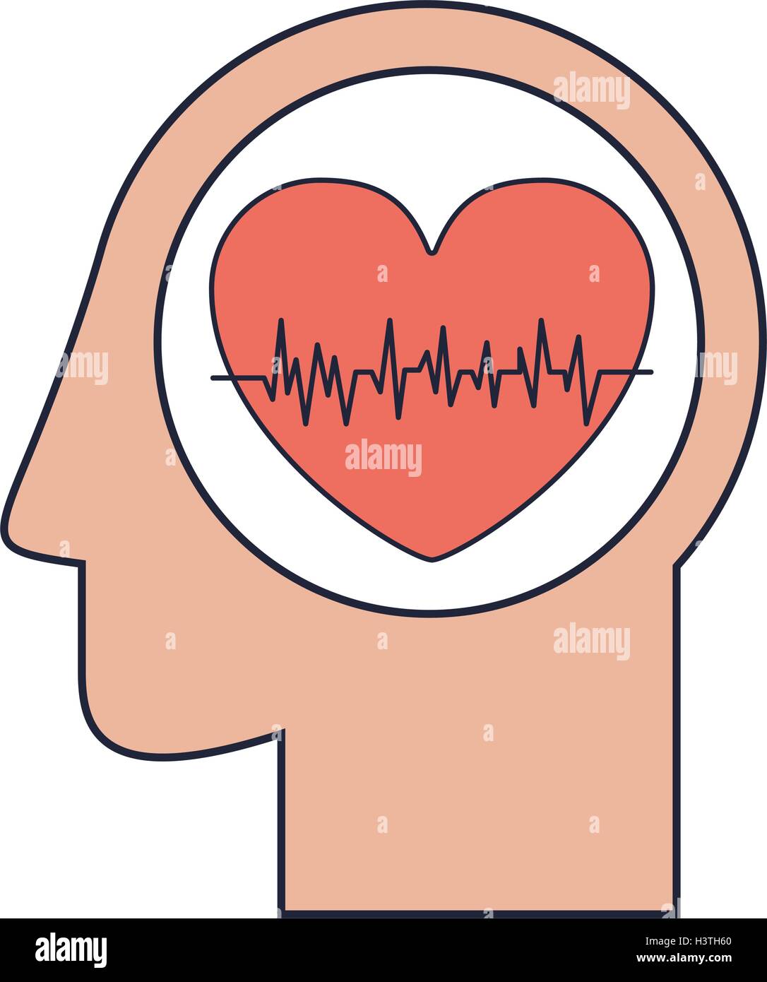 Stroke chin Stock Vector Images - Alamy