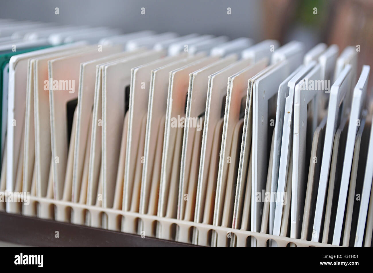 collection old slides Stock Photo - Alamy