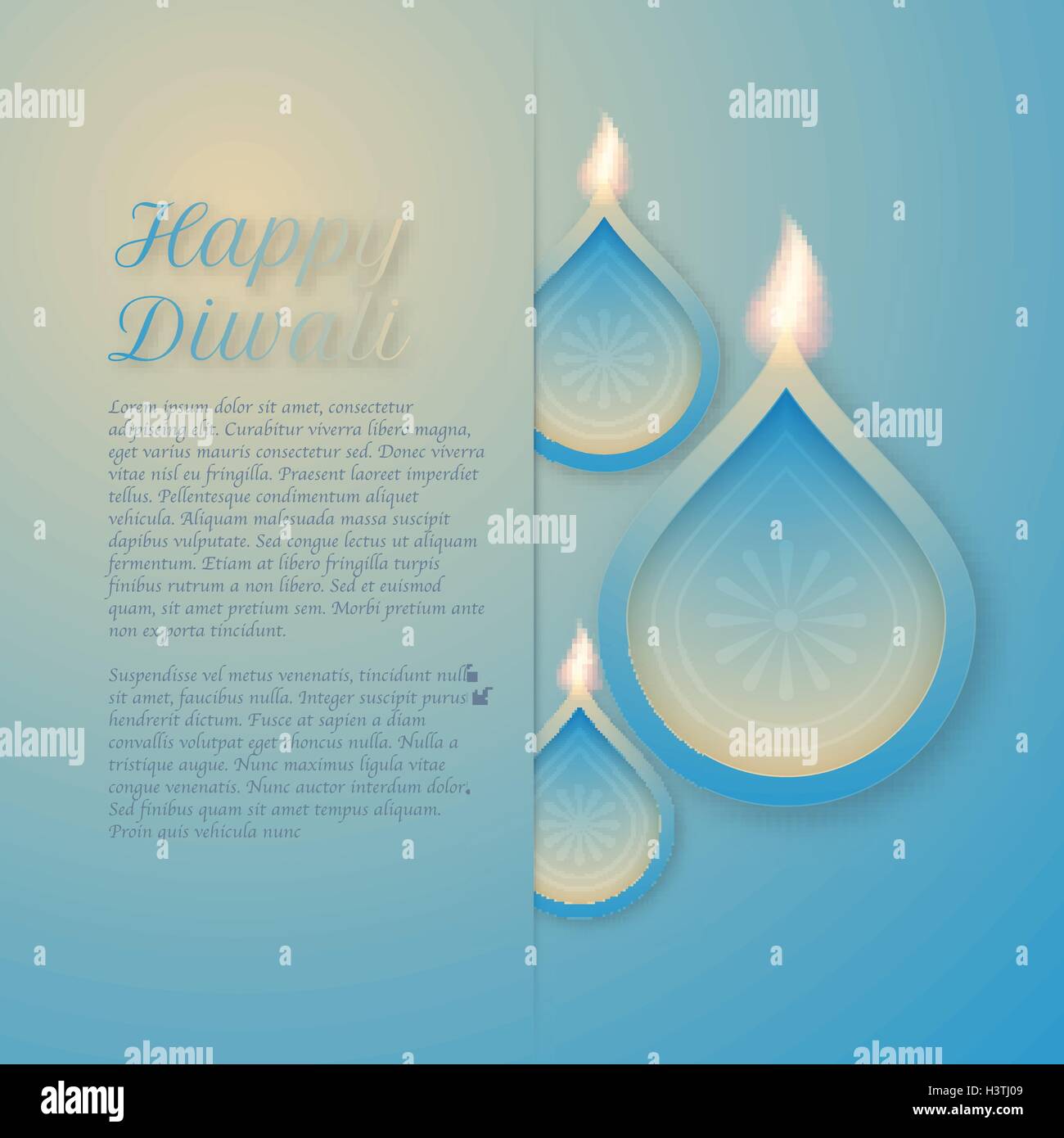Vector illustration of a happy Diwali day Stock Vector Image & Art - Alamy