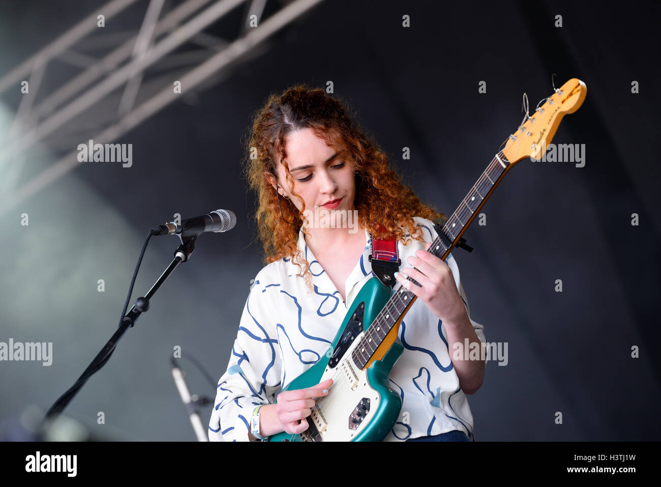 BARCELONA - MAY 29: Nuria Graham (singer and musician from Catalonia ...