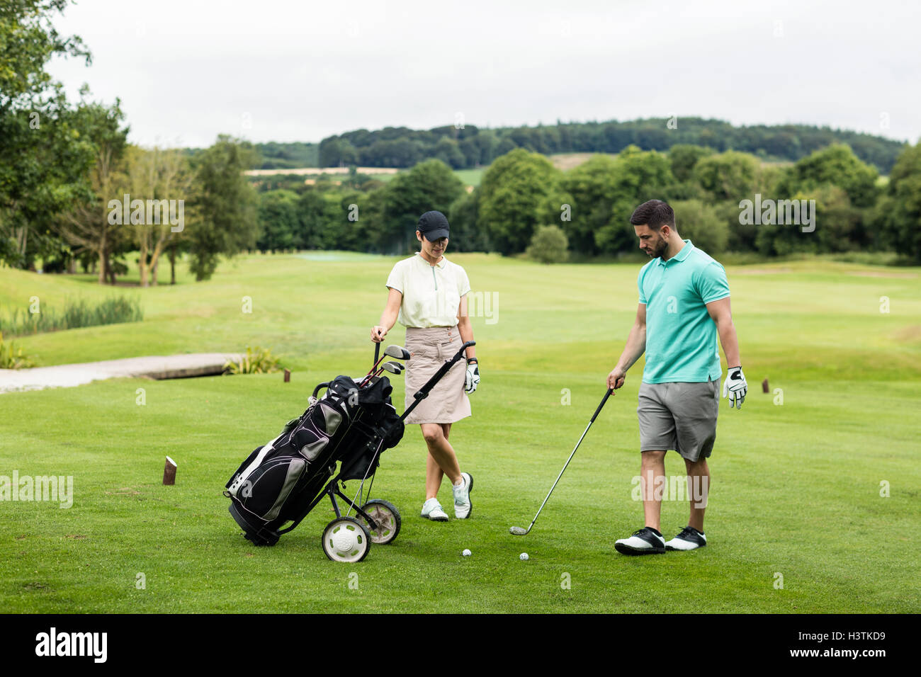 Learning golf hi-res stock photography and images - Alamy