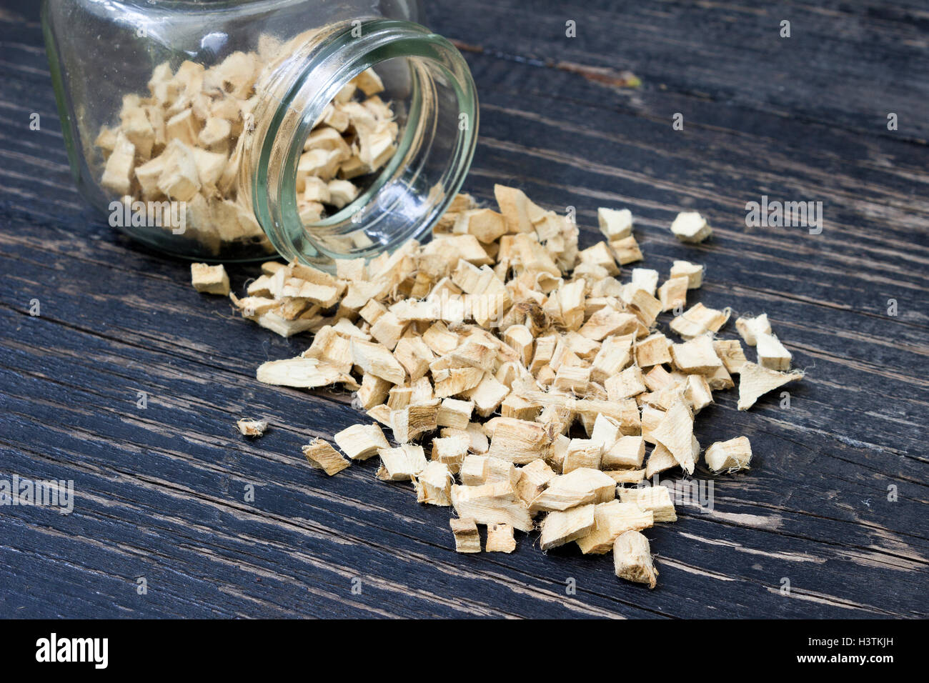 Dried marshmallow root Stock Photo - Alamy