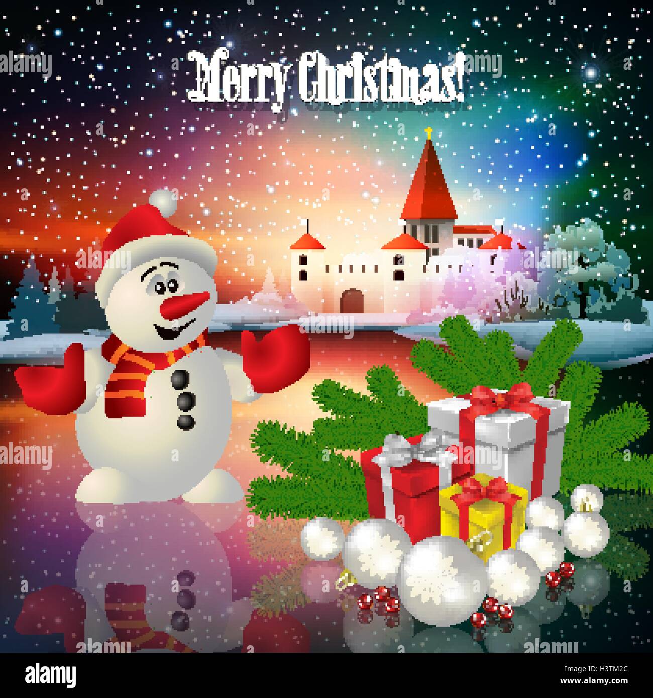 Box castle Stock Vector Images - Alamy