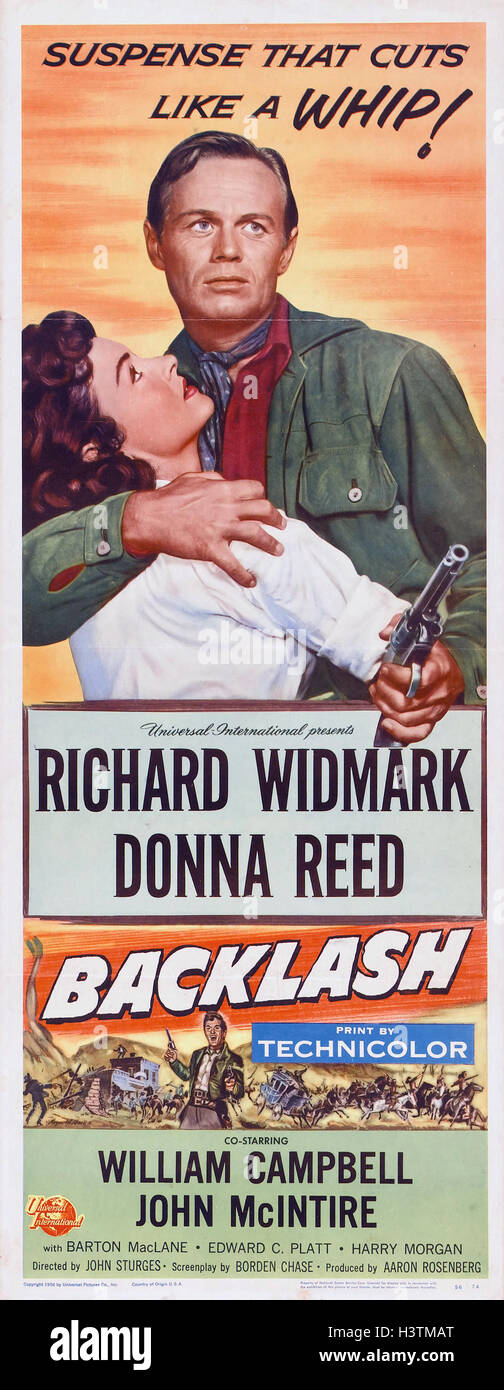 Backlash 1956 richard widmark hi-res stock photography and images - Alamy