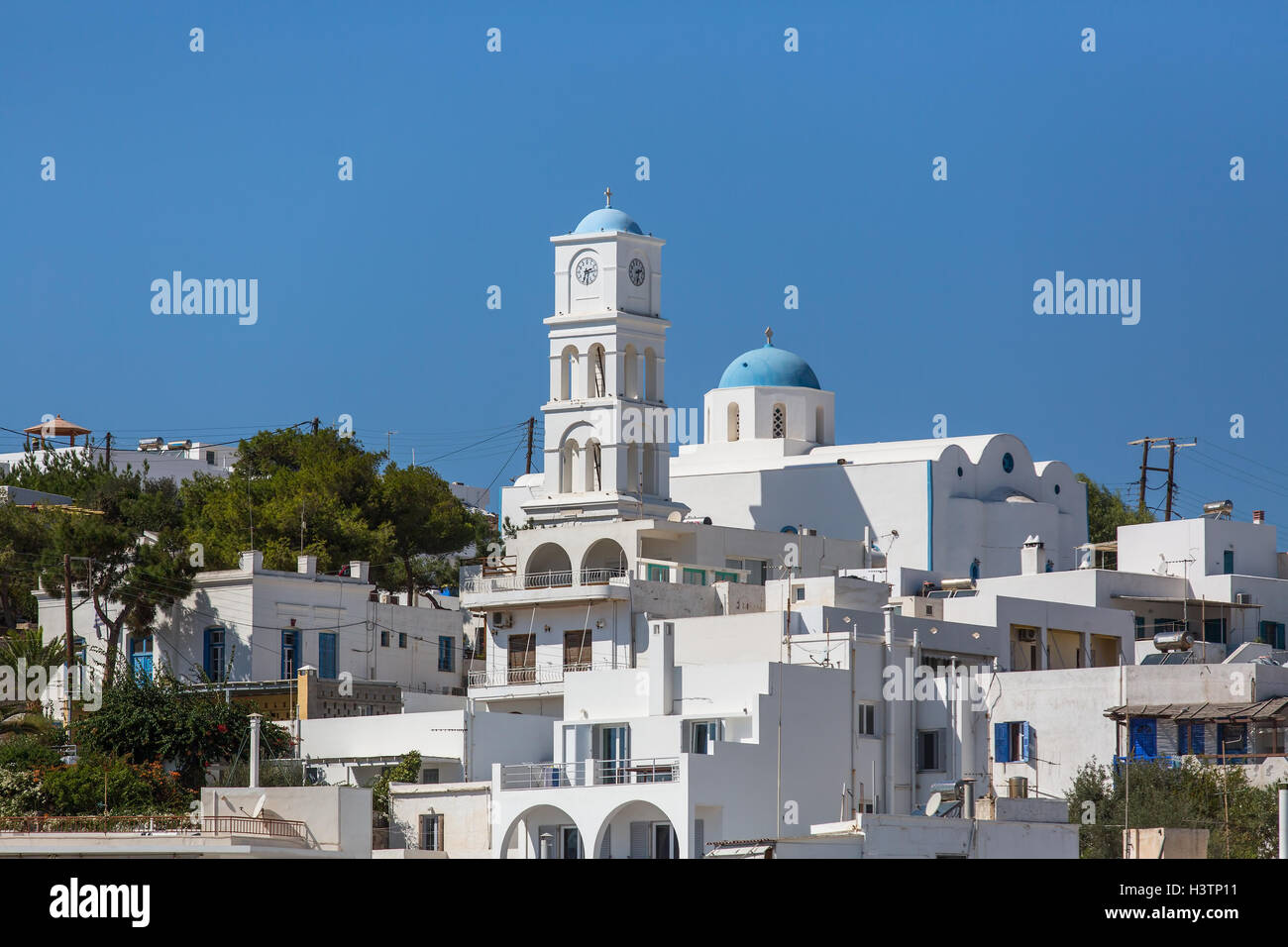 Architecture of Milos island, Greece Stock Photo - Alamy