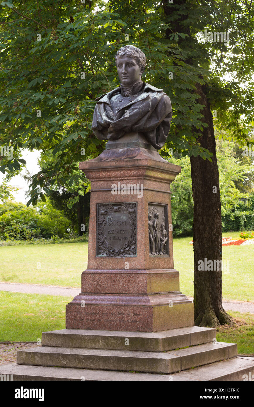 Monument to Karl Friedrich Friesen 1784 until 1814, the freedom ...