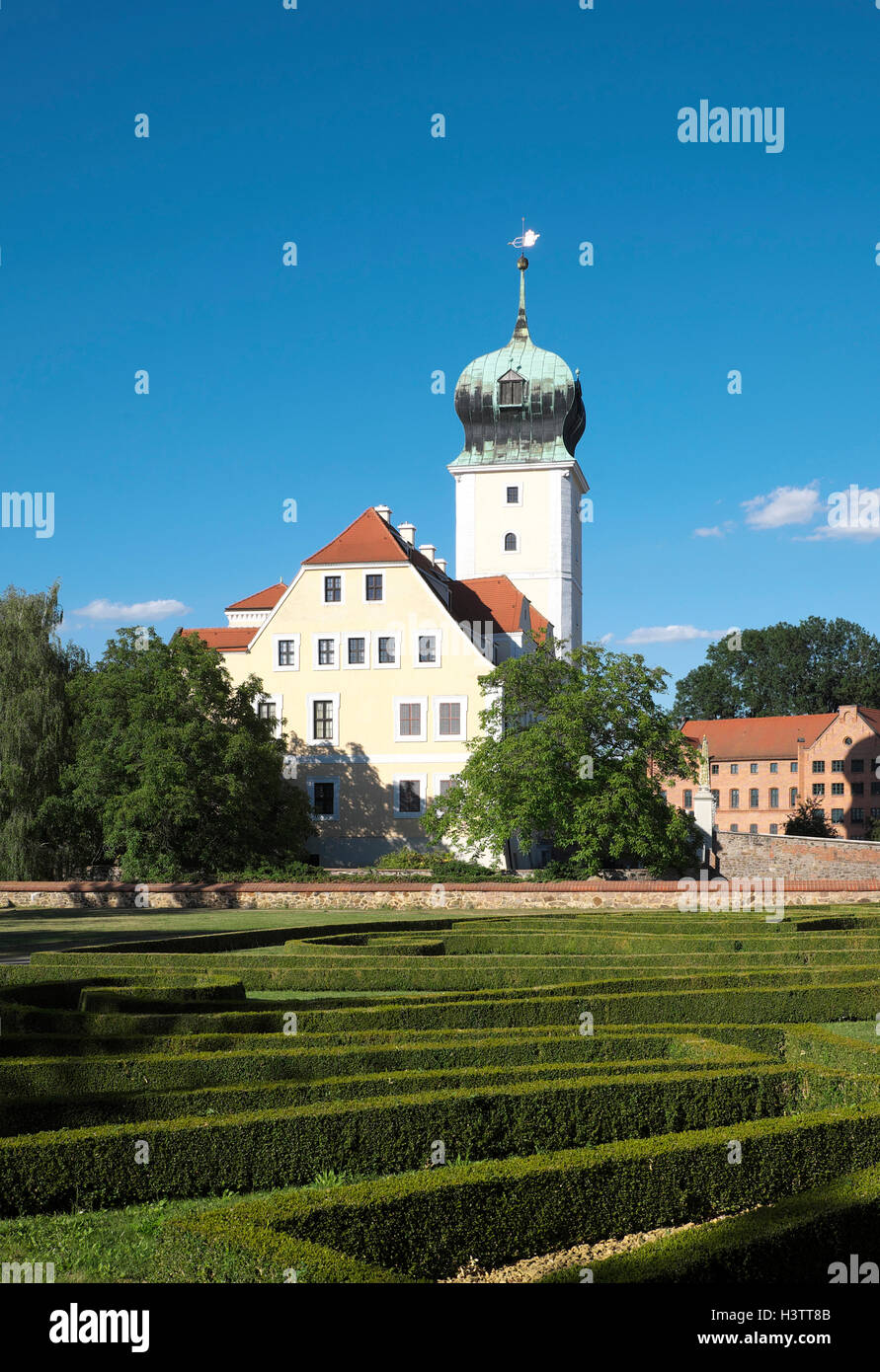 Delitzsch castle baroque castle germany hi-res stock photography and ...