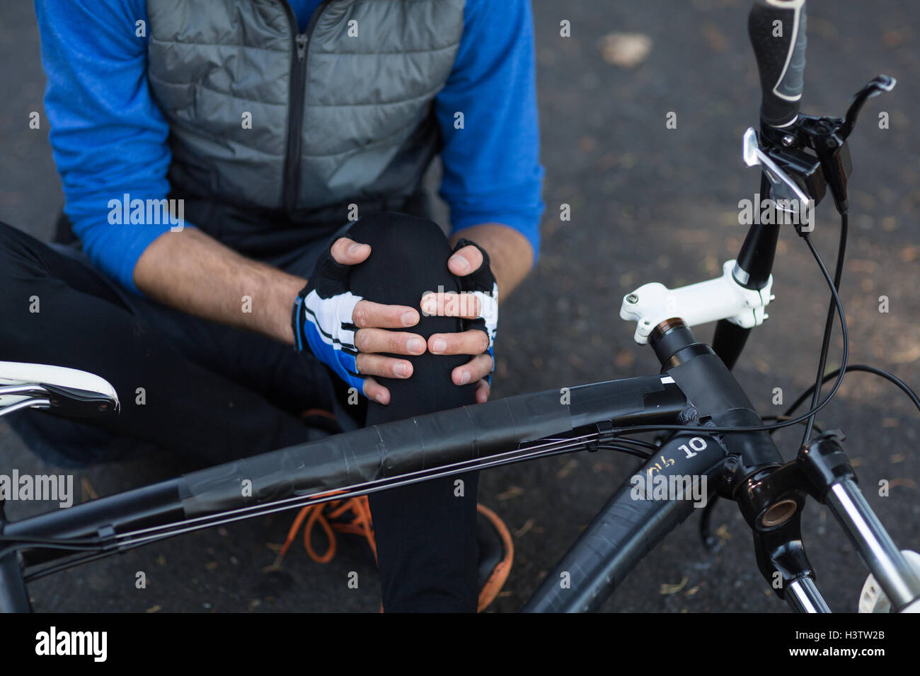 Biker leg hi-res stock photography and images - Alamy