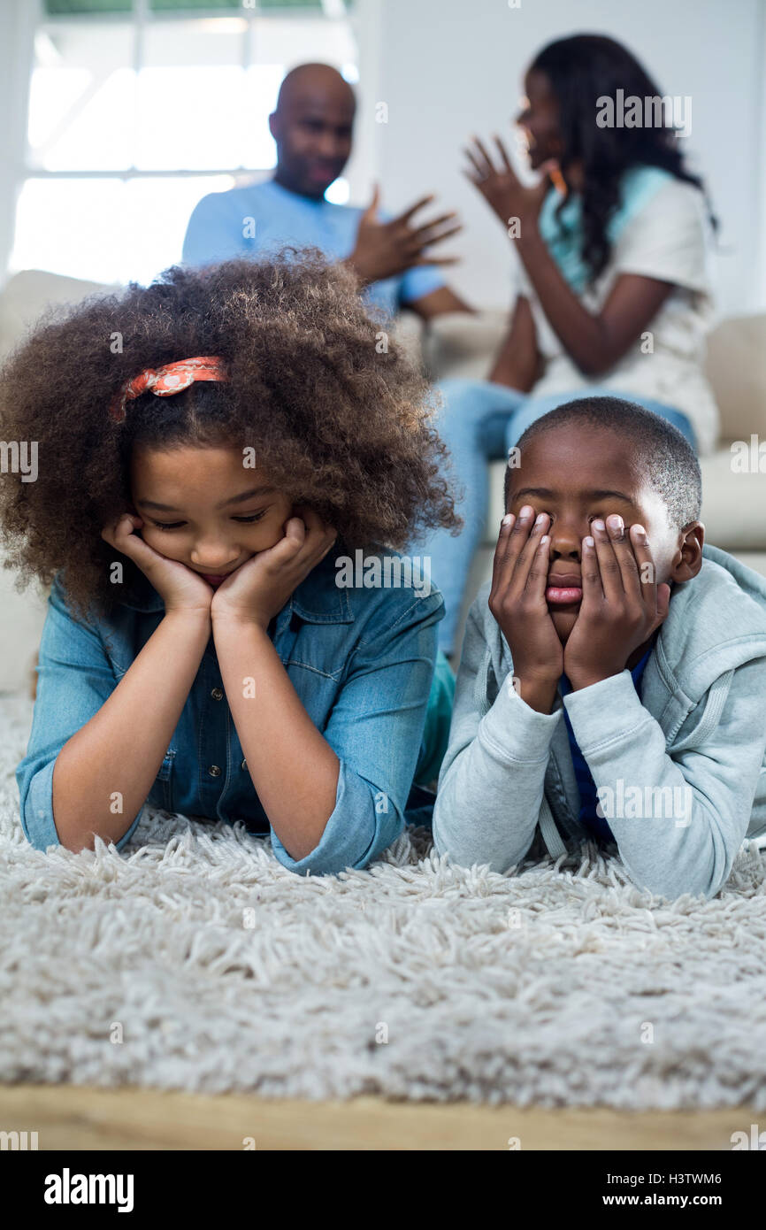 Upset mother children hi-res stock photography and images - Alamy