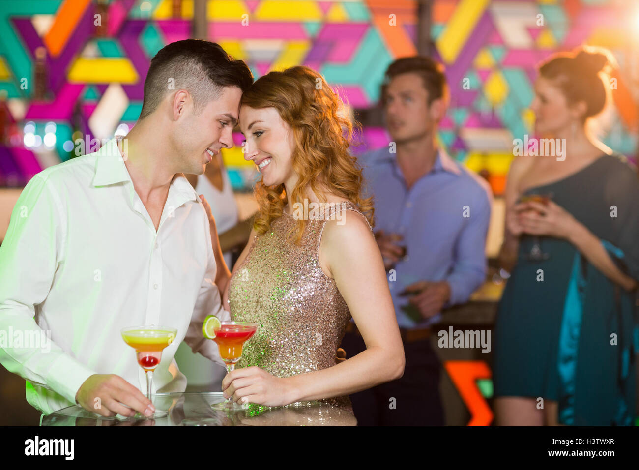 Couple Cocktail Dress High Resolution Stock Photography and Images - Alamy