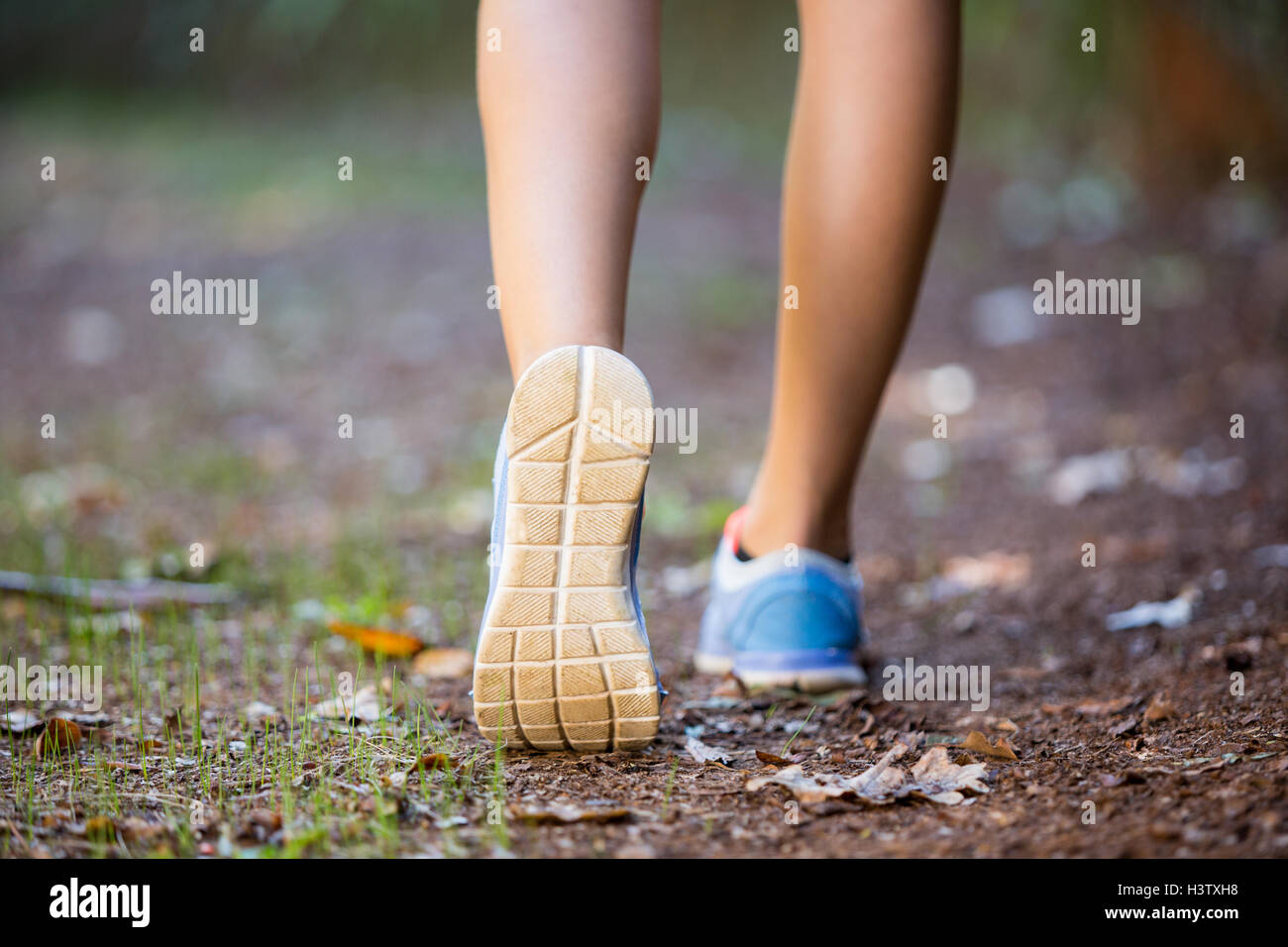 Mixed race woman feet in hi-res stock photography and images - Alamy