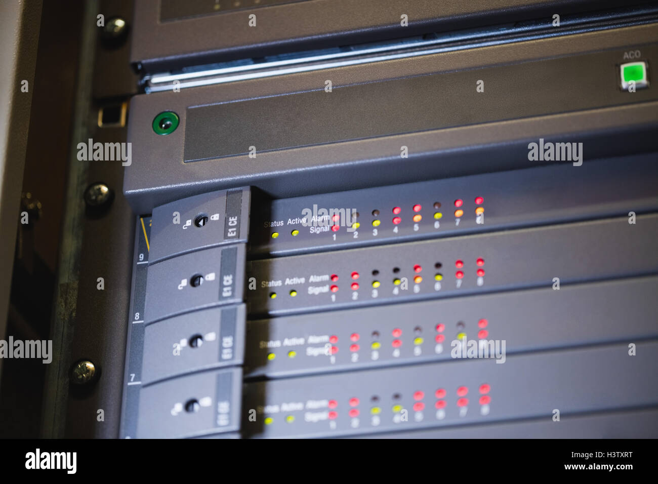 Network server room routers hi-res stock photography and images - Alamy