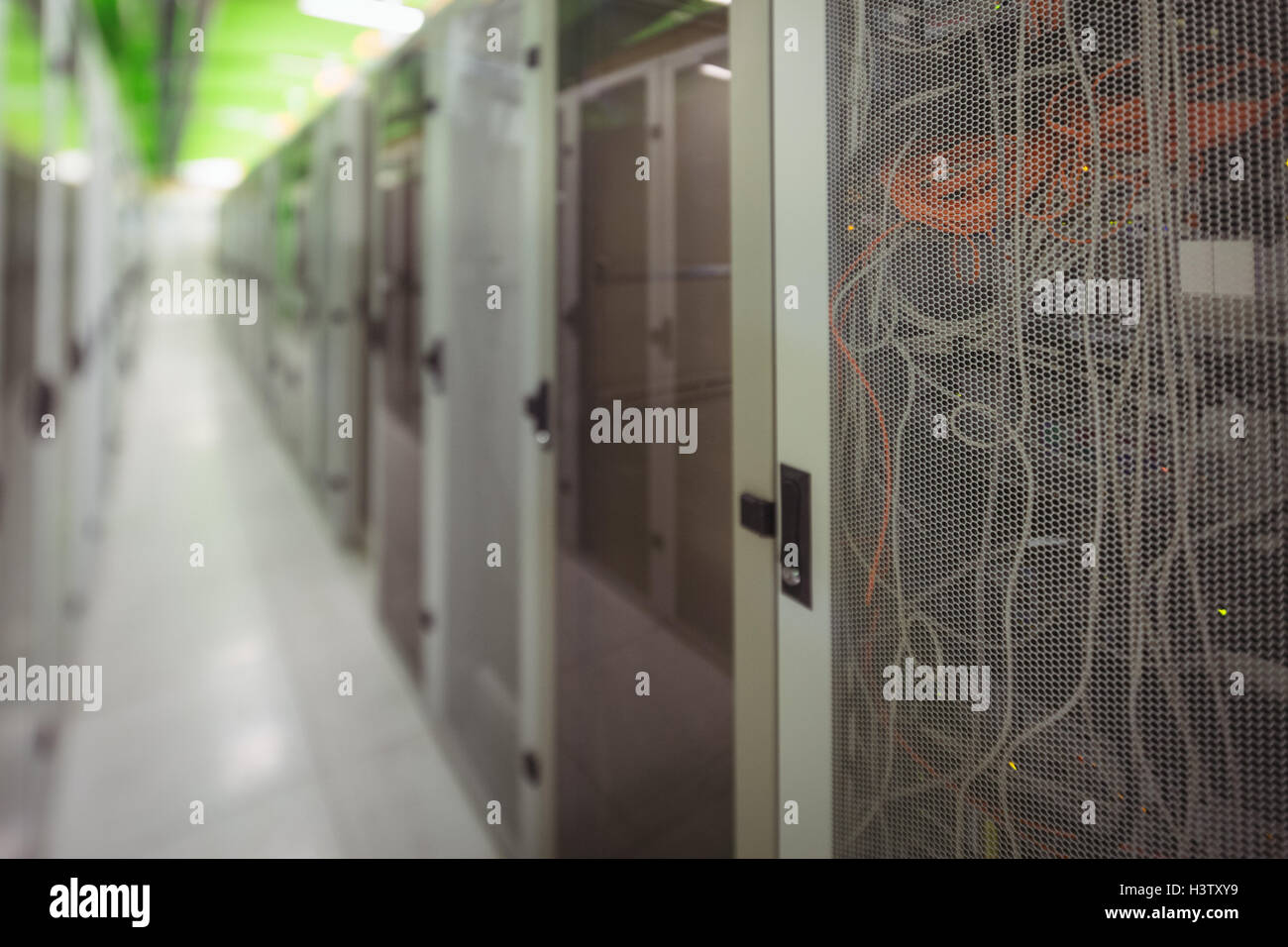 View of rack mounted server Stock Photo - Alamy