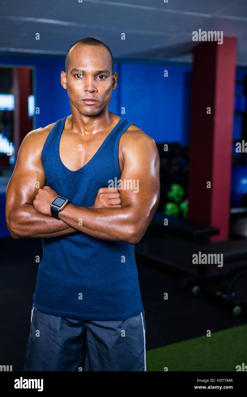 Athlete standing gym hi-res stock photography and images - Alamy