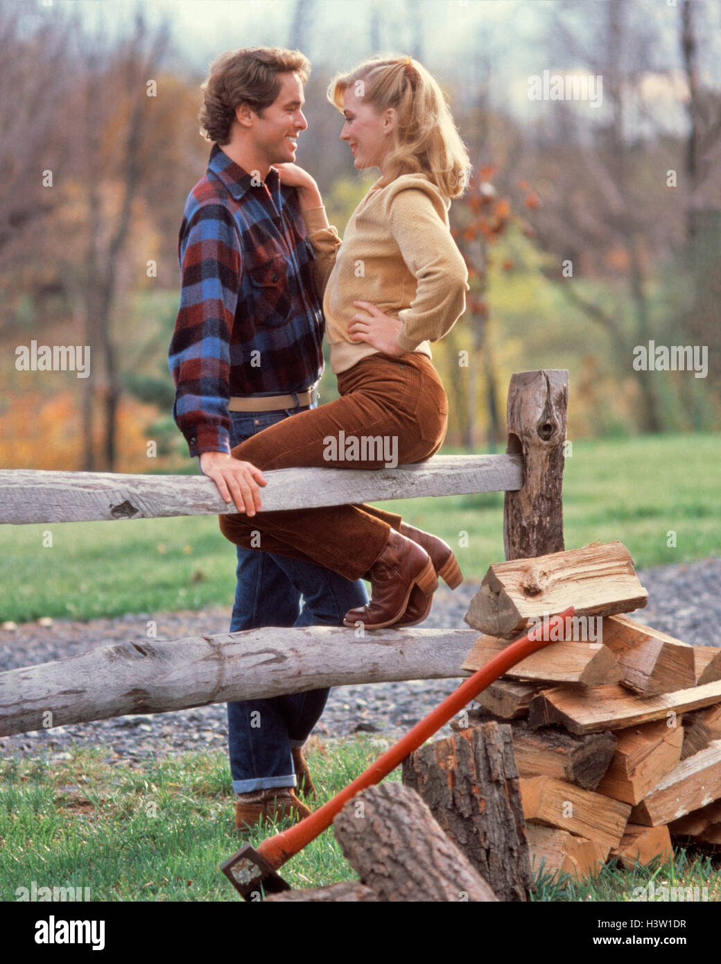 1980s fashion couple hi-res stock photography and images - Alamy