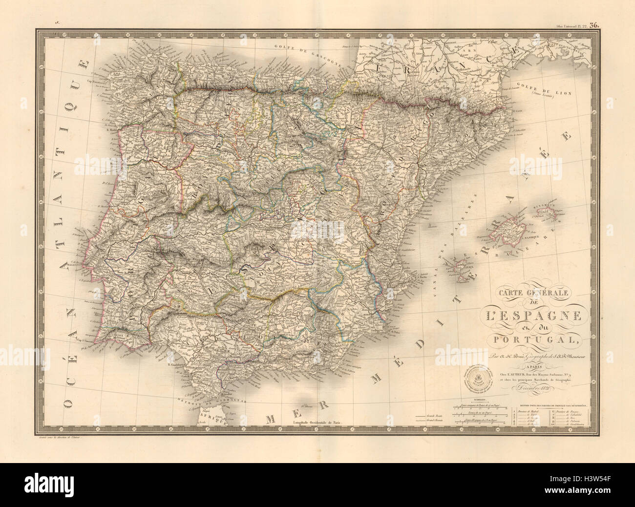 1821 Map High Resolution Stock Photography and Images - Alamy