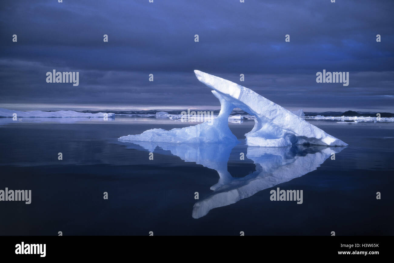 Sea, floes the Antarctic Ocean, drift ice, iceberg, ice, ice cream ...