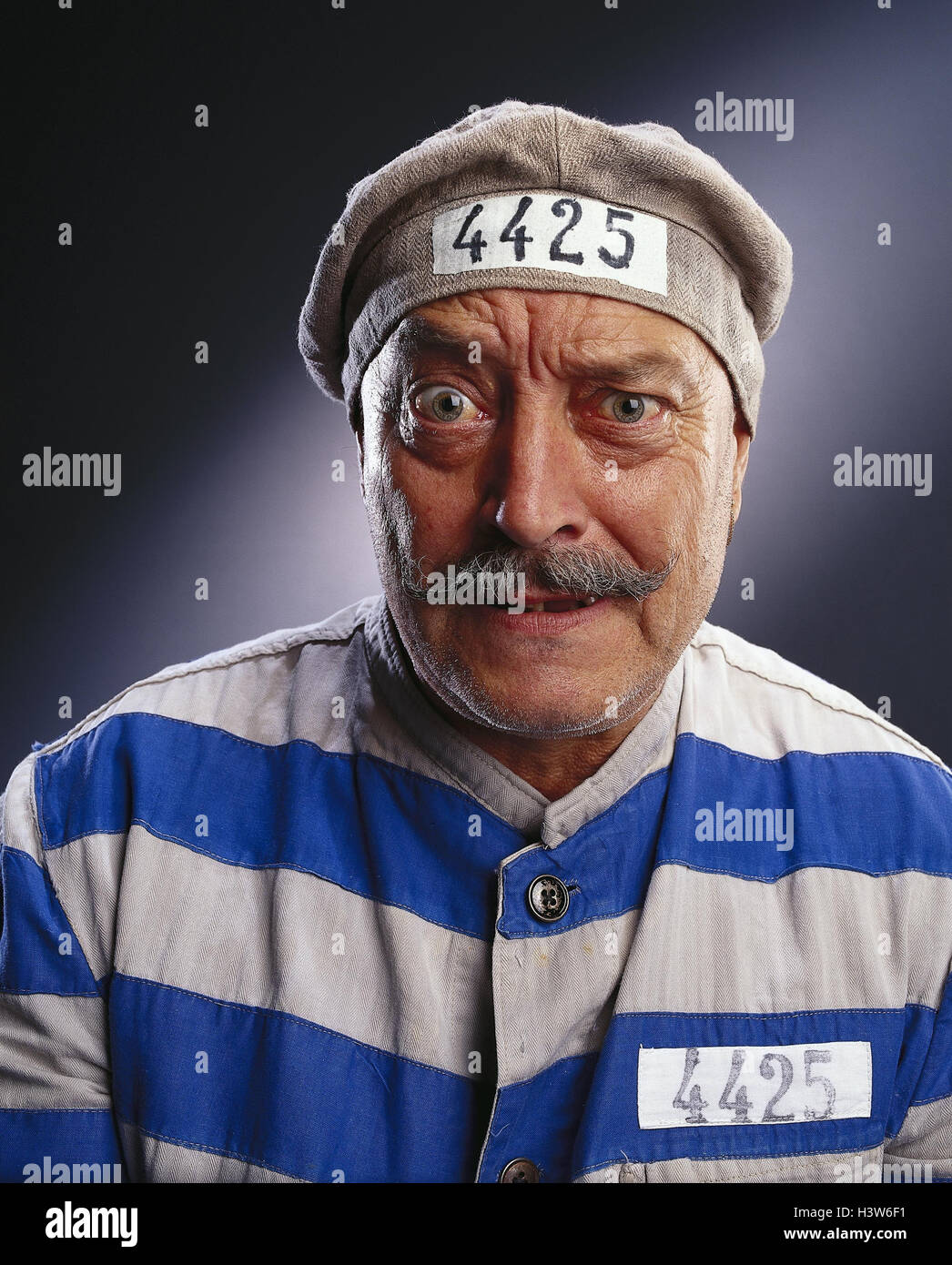 Prisoner, facial play, portrait, man, criminal activity, criminal ...