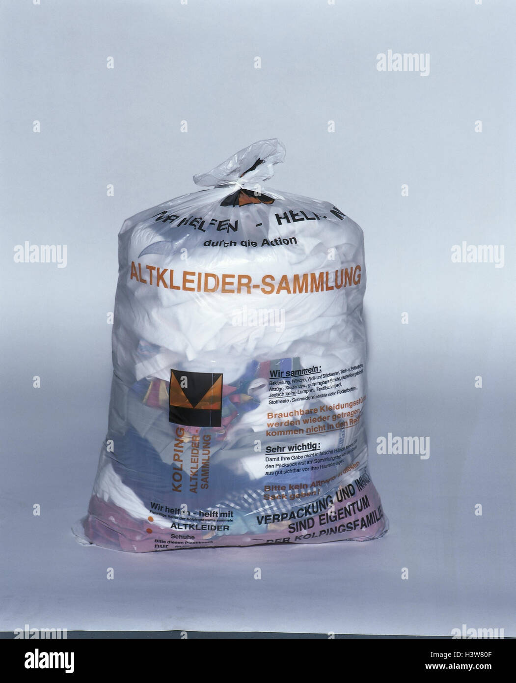 Recycling, old clothes collection, pouch, clothes, clothing, alto ...