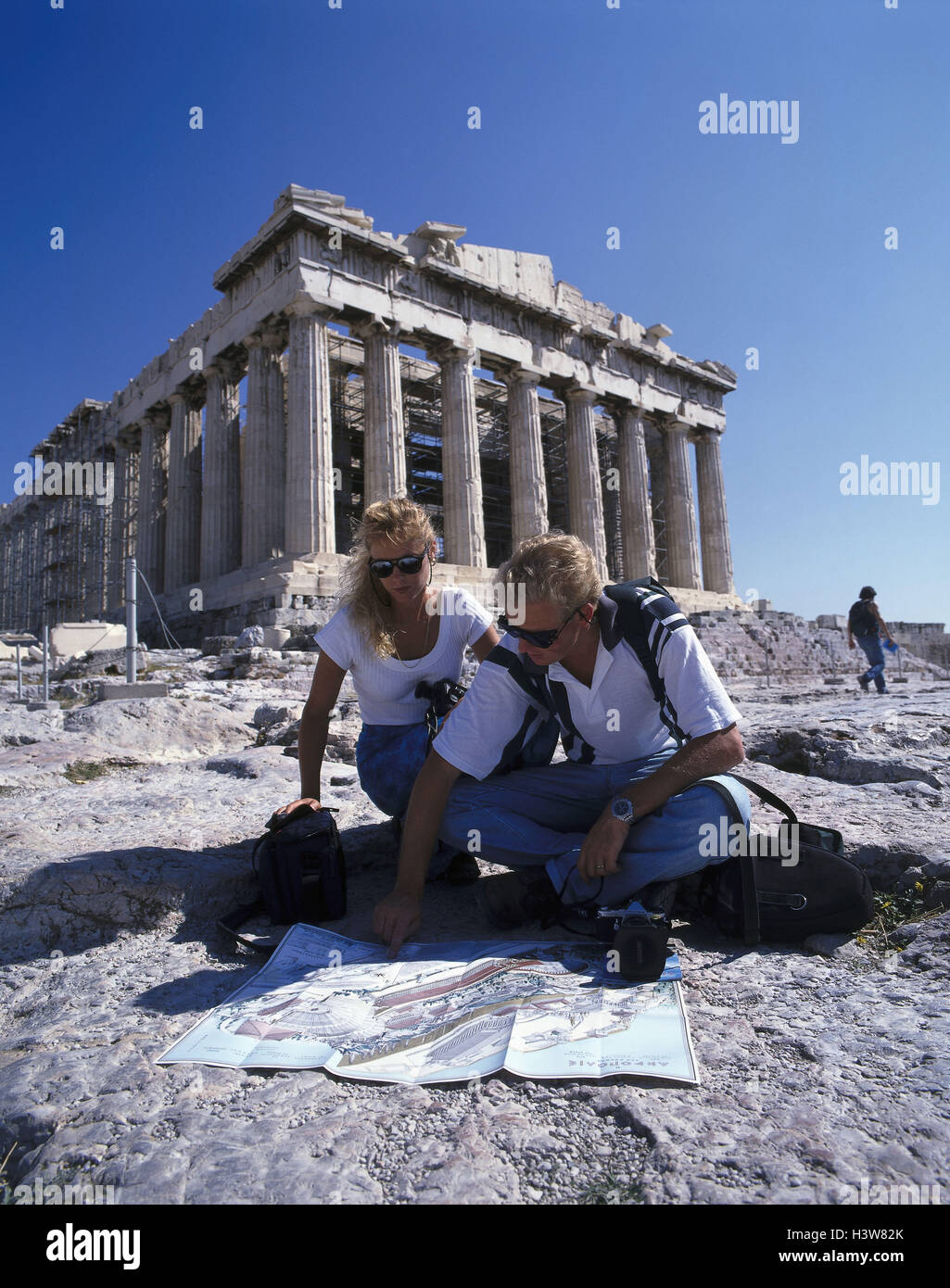 Acropolis athens site plan hi-res stock photography and images - Alamy