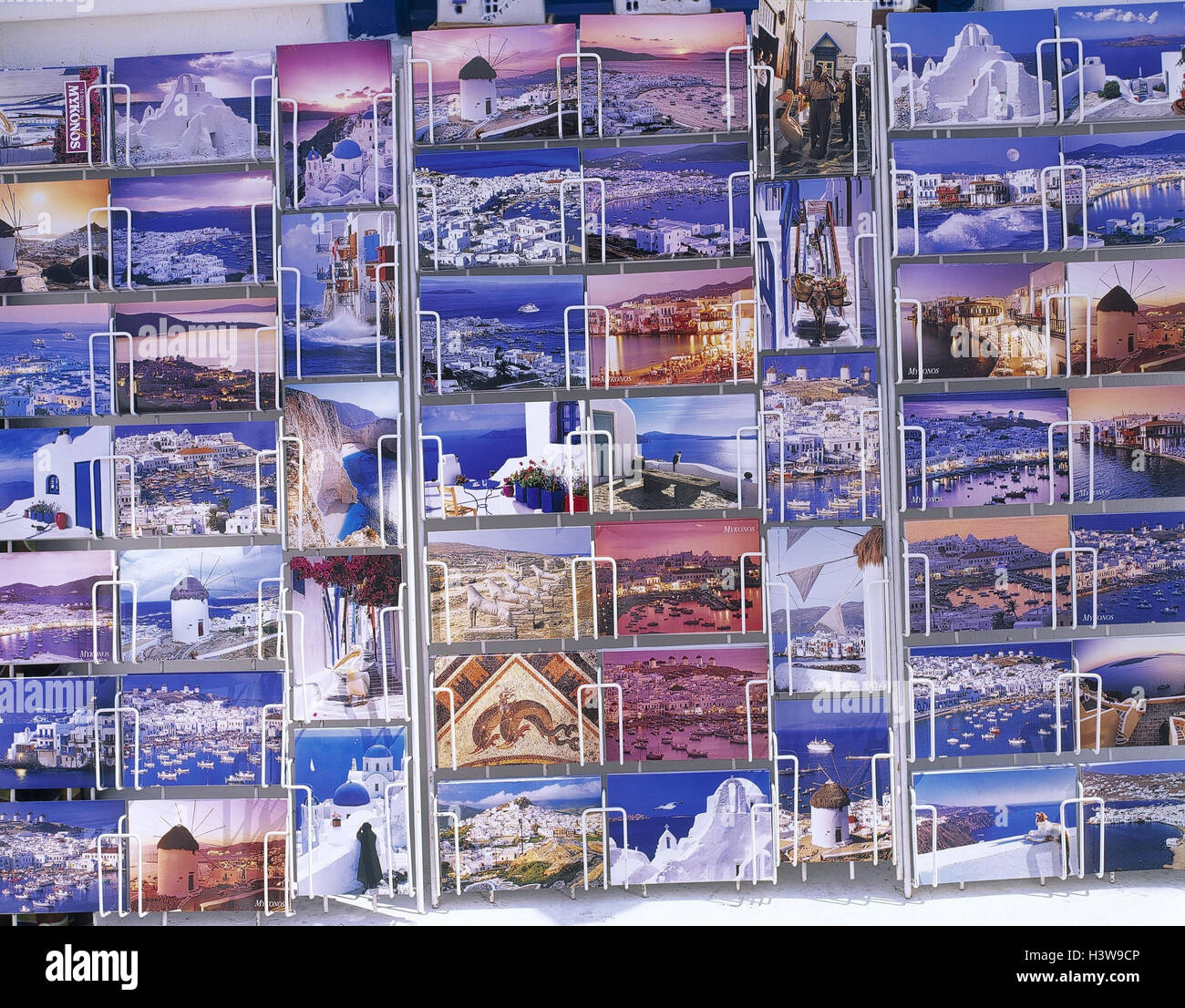 Greece postcards hi-res stock photography and images - Alamy