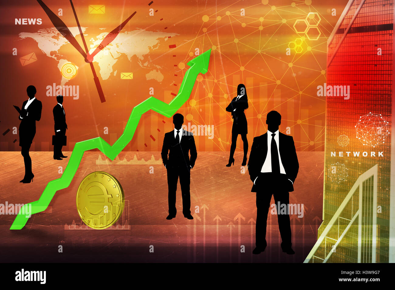 Charts graphs hi-res stock photography and images - Alamy