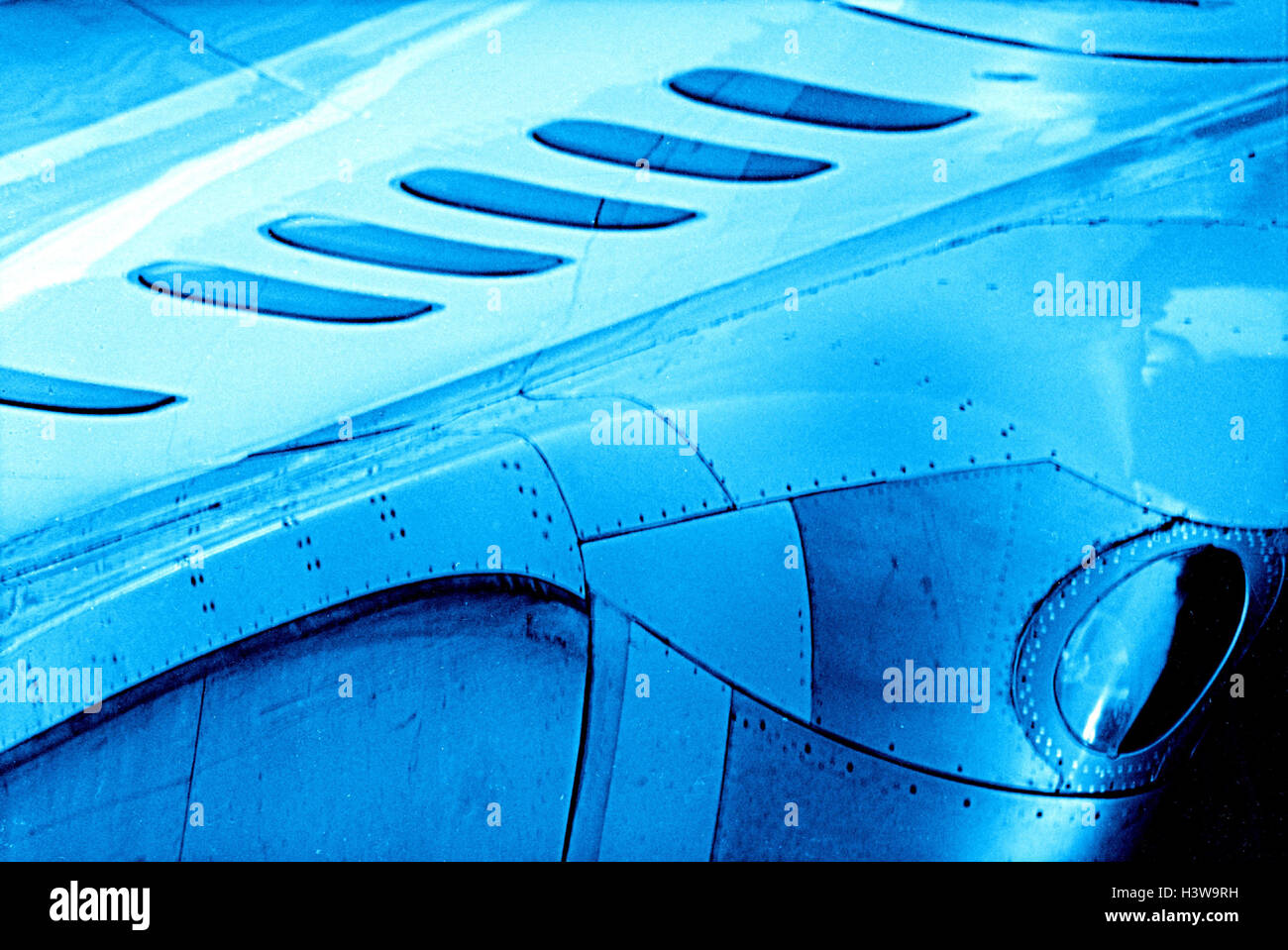 Airplane, wing, vision panel, detail, monochrome, aviation, air traffic ...