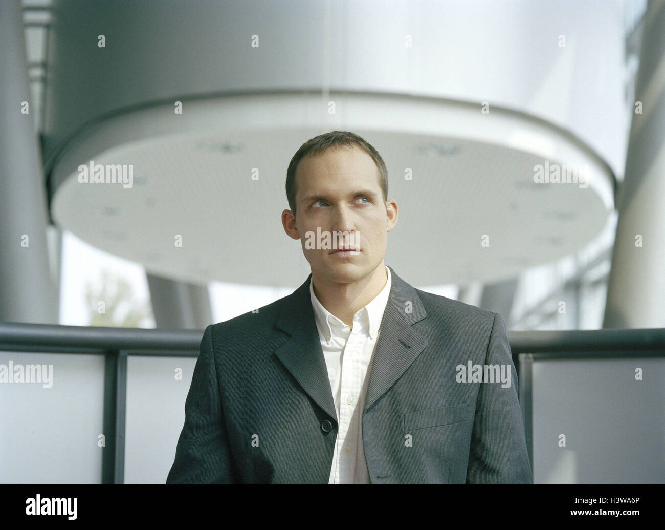 Office buildings, manager, serious, portrait Stock Photo - Alamy