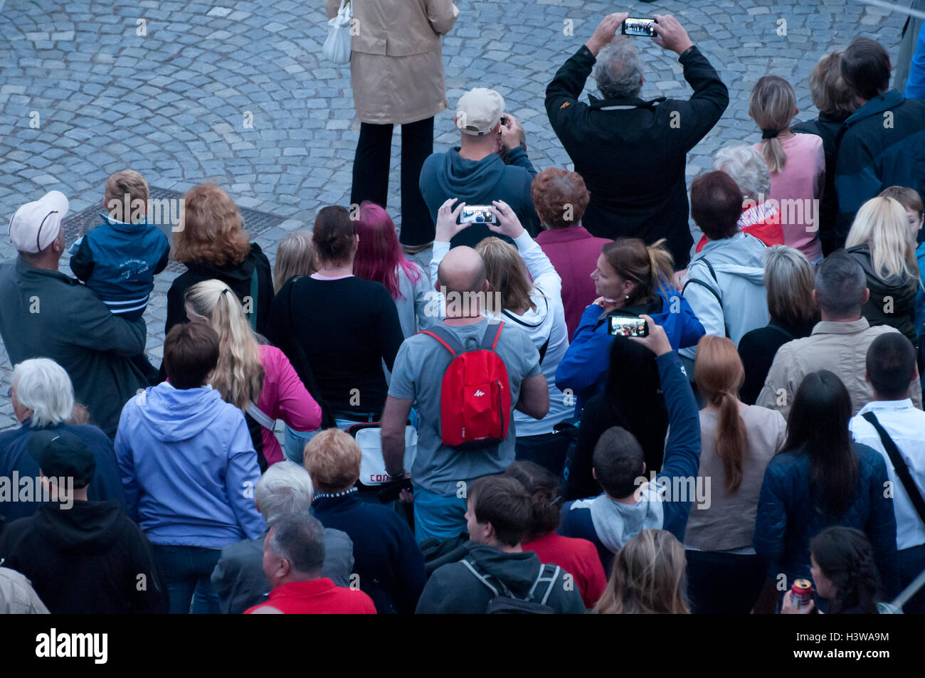 Crowd Of People Above View High Resolution Stock Photography and Images ...