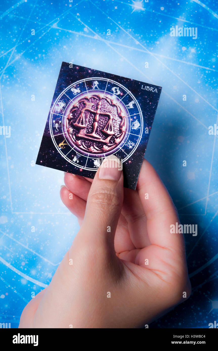 Libra symbol hi-res stock photography and images - Alamy