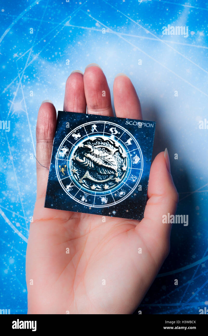 Scorpio symbol hi-res stock photography and images - Alamy