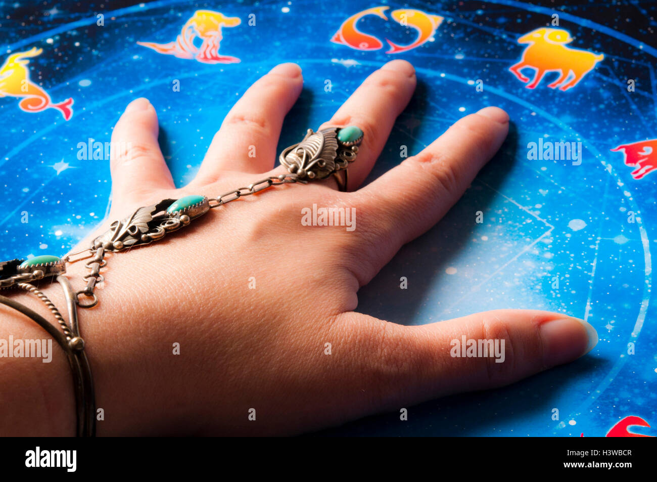 astrology and divination Stock Photo - Alamy